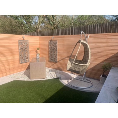 20mm x 94mm Red Grandis R4C Slats Premier Range Kiln Dried